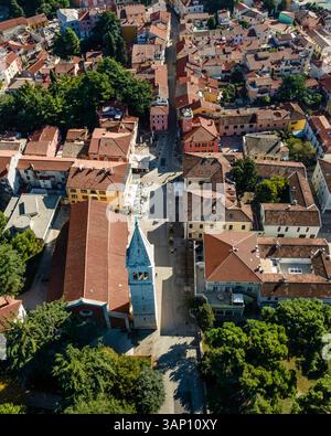 Aerial view of Novigrad old town in Istria, Croatia Stock Photo - Alamy