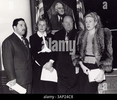 May 20, 2011 - INGRID BERGMAN with Fritz Weaver.Supplied by ADH- Photos ...
