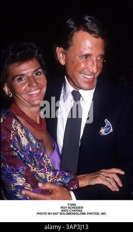 Roy Scheider Wife Cynthia Credit: Ralph Dominguez/MediaPunch Stock ...