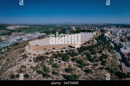 Guardamar del Segura, Alicante, Spain. May 31, 2016: Town Hall Square ...