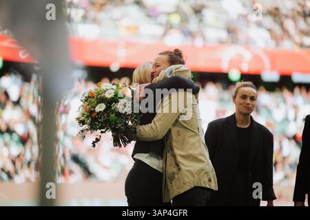 Nia K?nzer (DFB-Sportdirektorin Frauenfu?ball) UEFA Women?s Euro 2025 ...