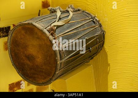 A Bada Dhola from Balasore. Traditional odia musical instruments Stock ...