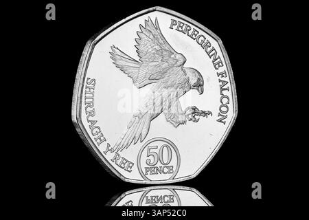 2023 Isle Of Man Manx Wildlife Trust 50p coin featuring King Charles ...
