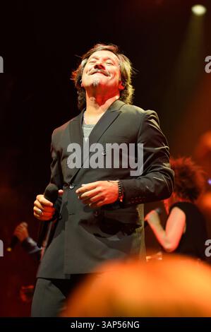 The Argentine singer Diego Torres performs in concert at Chango Club on ...