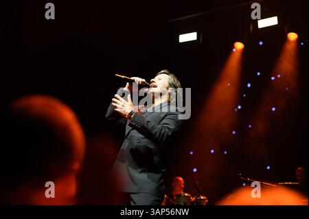 The Argentine singer Diego Torres performs in concert at Chango Club on ...