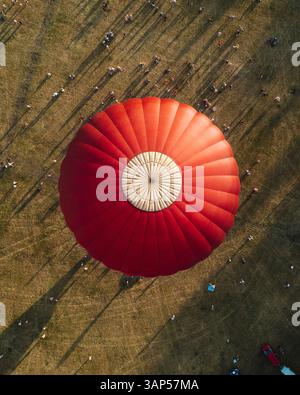 An aerial view of Vilnius, Vingis park Stock Photo - Alamy