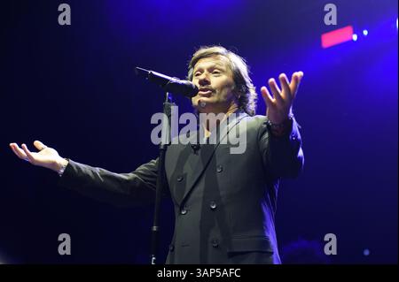 The Argentine singer Diego Torres performs in concert at Chango Club on ...