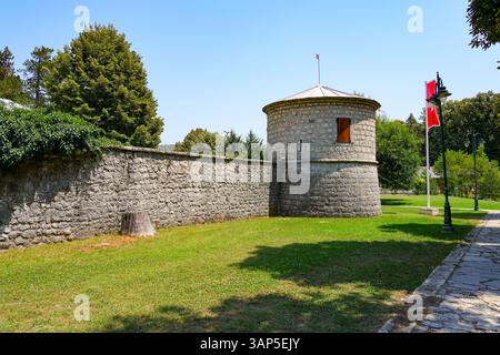 Biljarda (Billiard House), a former royal residence in Cetinje, the old ...