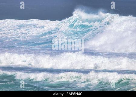 Raging surf at Hookipa on Maui Stock Photo - Alamy
