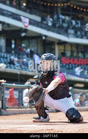 Winston-Salem, NC: Winston-Salem Dash pitcher Clete Hartzog (16 ...