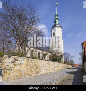 Dohna in spring, Dohna, Saxony, Germany, Europe Stock Photo - Alamy