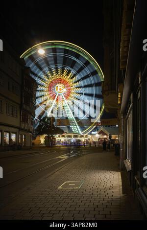 Oktoberfest in Erfurt at the cathedral square Stock Photo - Alamy