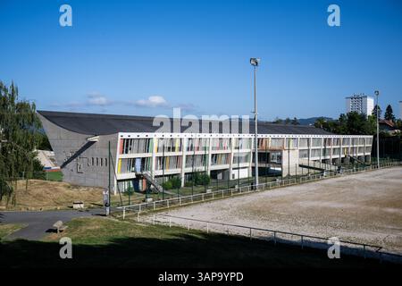Firminy (south-eastern France): Firminy Vert, a group of modern ...