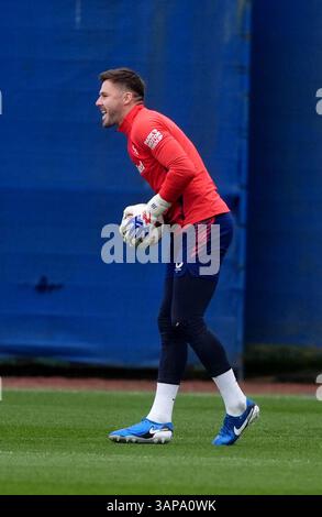 Rangers goalkeeper Jack Butland during the William Hill Premiership ...