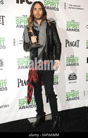 JARED LETO INDEPENDENT SPIRIT AWARDS 2001 SANTA MONICA LA USA 24 March ...