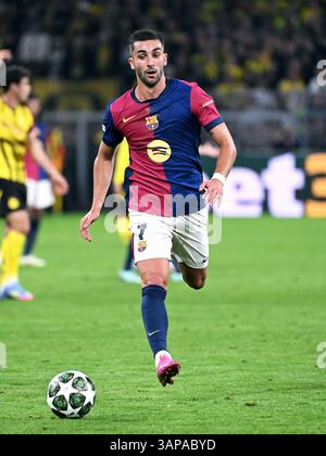 DORTMUND - Ferran Torres of FC Barcelona during the quarterfinal ...