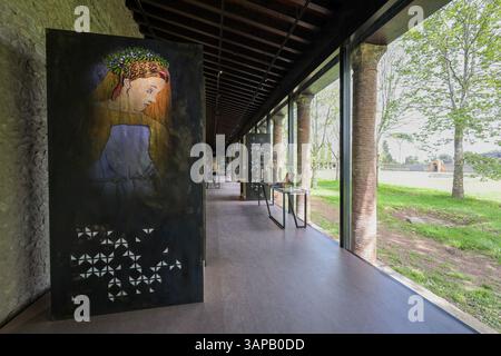 Pompeii, Italy, 16 April 2025. A view of the new exhibition Being a Woman in Ancient Pompeii ...