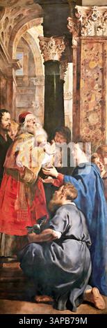 Descent from the Cross by Peter Paul Rubens – Baroque Masterpiece of Divine Sorrow Stock Vector ...