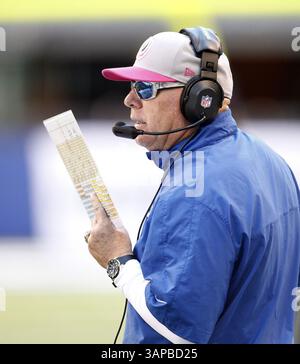 Acting Colts head coach Bruce Arians talks with Indianapolis Colts ...