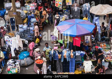 Accra, Ghana. Makole Market Stock Photo - Alamy