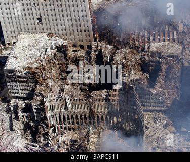 The North Tower collapsed at the World Trade Center terrorist attacks ...