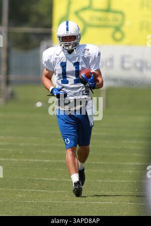 Indianapolis Colts wide receiver Anthony Gould (6) in action during the ...