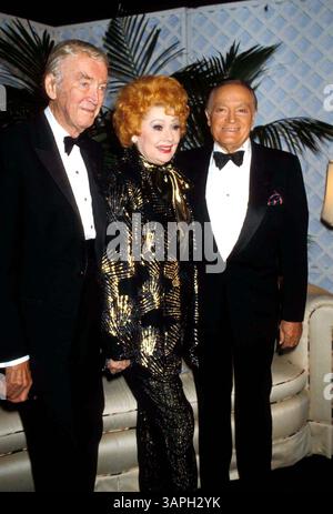 James Stewart, Lucille Ball and Bob Hope Circa 1980's Credit: Ralph ...