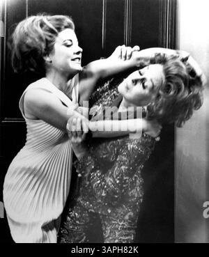 Patty Duke and Susan Hayward, "Valley of the Dolls" (1967 Stock Photo ...
