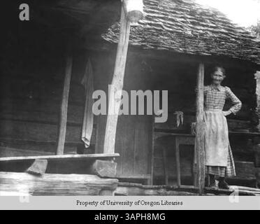 This vintage photograph captures a moment with Aunt Rebecca Nice ...