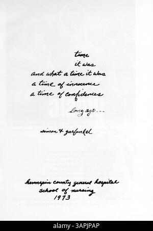 The 1973 'Lamp' yearbook from Hennepin General Hospital School of ...