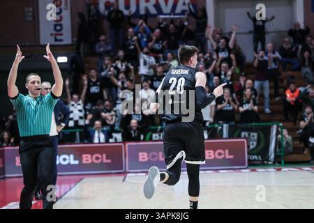 # 20 Luca Severini (Bertram Derthona Basket Tortona) during Bertram ...