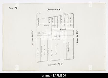 Volume one of St. Louis’ Block Book presents a property map detailing ...
