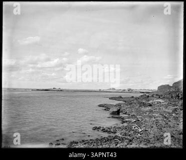 Photograph of the Columbia River near Wallula, Washington, capturing ...