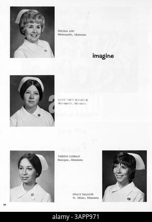 This 1972 yearbook from Hennepin General Hospital School of Nursing ...