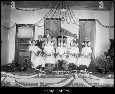 Vintage school class photo of unidentified children circa early 1900s ...