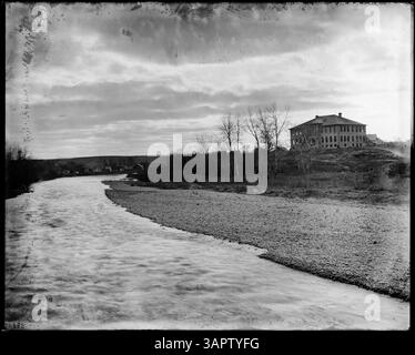 Photograph of scenes on the Umatilla River, capturing the natural ...