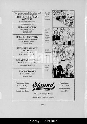 The 1934 Edison Yearbook offers a detailed view of the high school ...