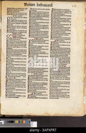 This Bible, available at the University of Oregon Libraries, is a ...