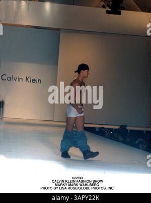 Marky Mark (Mark Wahlberg) Calvin Klein Underwear Ad New York City 1992 ...