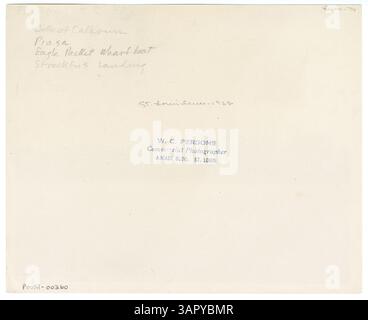 Late 19th century photograph - Landing of the first Resident General in ...