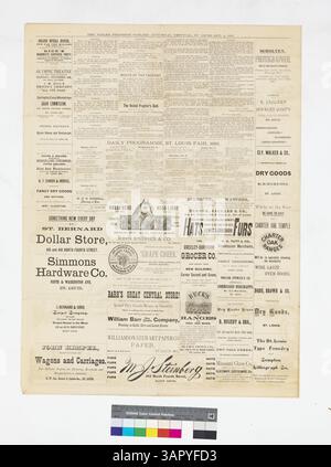 The Fourth Annual Festival of the Veiled Prophets features a detailed ...