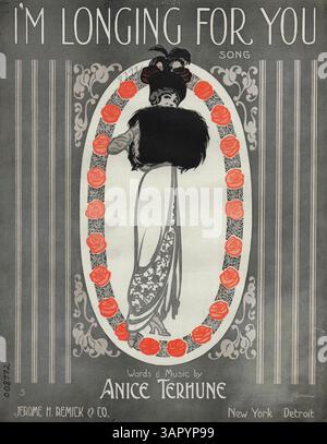 Image from a 1920s art publisher’s catalog featuring artworks ...