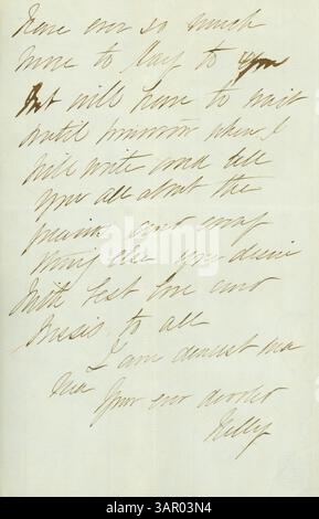 Nelly Blow's letter to her mother discusses Miss Haines, the merits of ...
