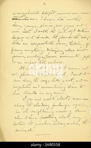 Kate Chopin’s original manuscript of "Night" from 1898, preserved by ...