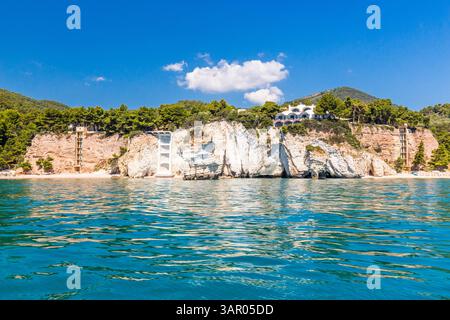 The Baia Zagare Beach; in Apulia region, north Italy Stock Photo - Alamy