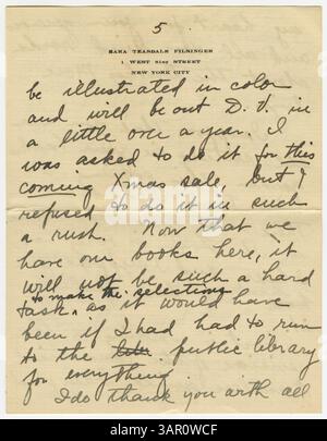 Sara Filsinger writes to Irma Wetteroth, describing Miriam’s photos and ...
