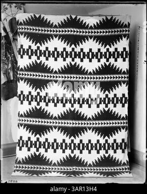 Photograph of a display of blankets from the Pendleton Woolen Mill ...