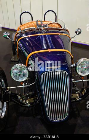 Austin electric car on display at the Everything Electric show, London ...