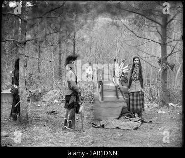 Photograph by Lee Moorhouse of Dr. Whirlwind, a Cayuse tribal man in ...