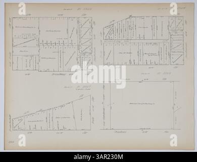 City Blocks, 1888-1892, Volume 2, Page 309, features maps of blocks ...